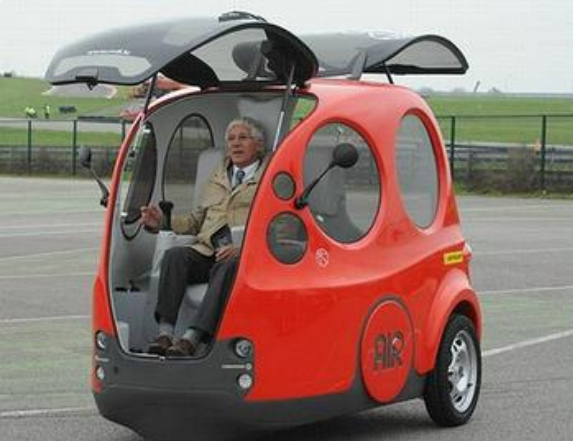 Pressluft-Antrieb Me 01: Chronologie