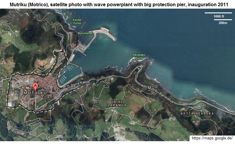 Wave energy 01: chamber wave power plants 02: Mutriku (Motrico) in Spain 01