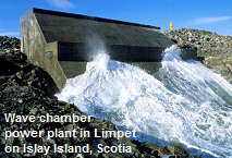 Wave energy 01: chamber wave power plants 02: Mutriku (Motrico) in Spain 01