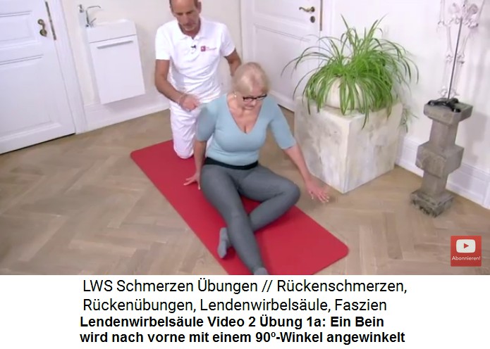 7f. Exercises against pain in the lumbar spine